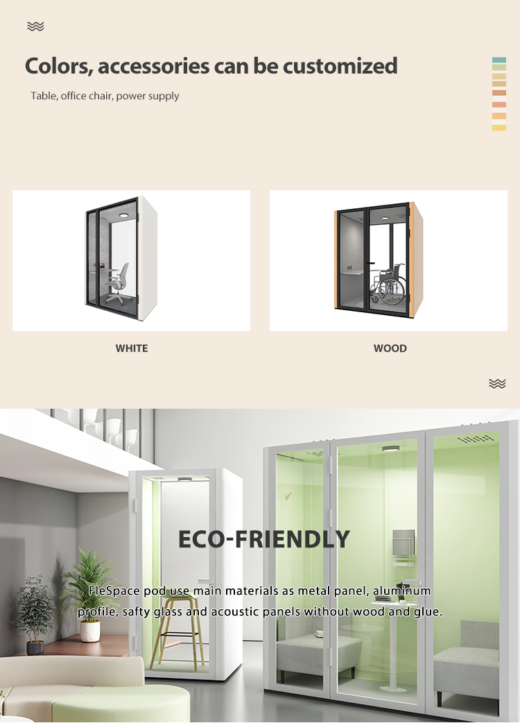 W Pod-3 - Buy Office phone booths, sound proof office pod, focus room ...