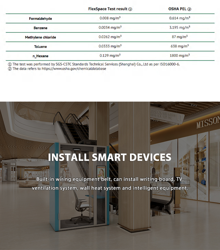 W Pod-4 - Buy Office phone booths, focus room, on-demand soundproof workplace Product on FlexSpace